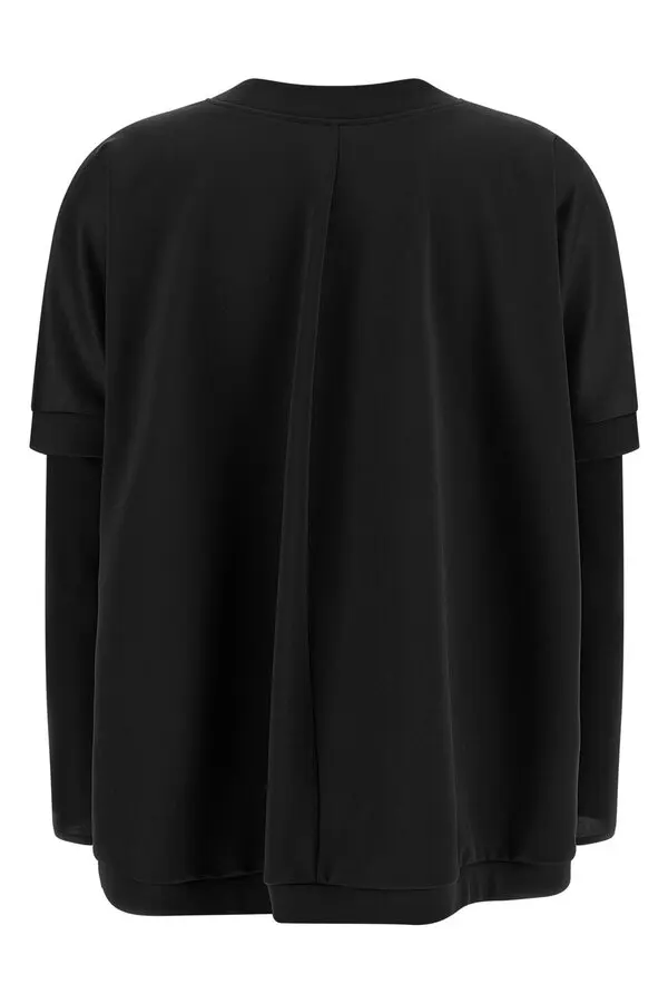 DI.LA3 PARI' Di. La3 Pari' Layered Sleeve Sweatshirt