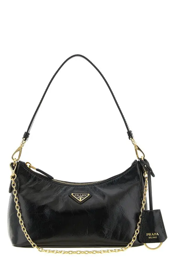 Prada Re-edition Mini Shoulder Bag - Black