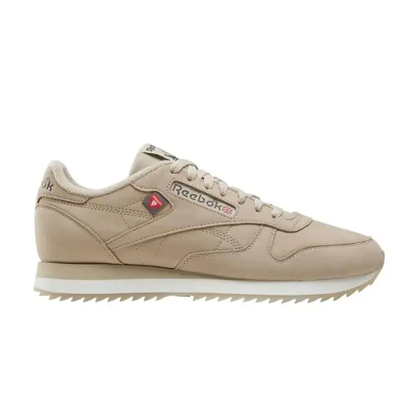 REEBOK Classic Leather Ripple 'elevated Beige Almost Black Chalk