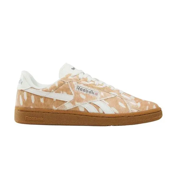 REEBOK Wmns Club C Grounds White Gum - Brown