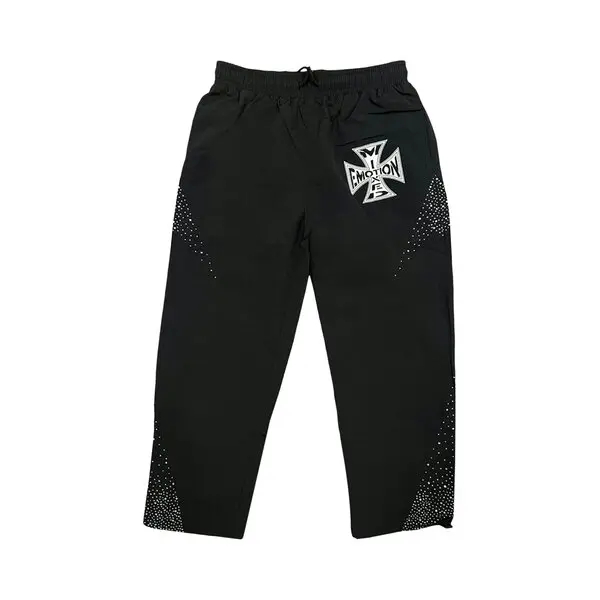 Mixed Emotion Classic Nylon Pants - Black