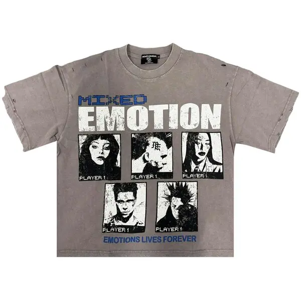 Mixed Emotion Gallery Tee - Brown