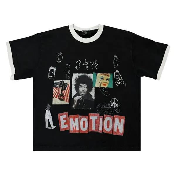 Mixed Emotion Static Tee - Black