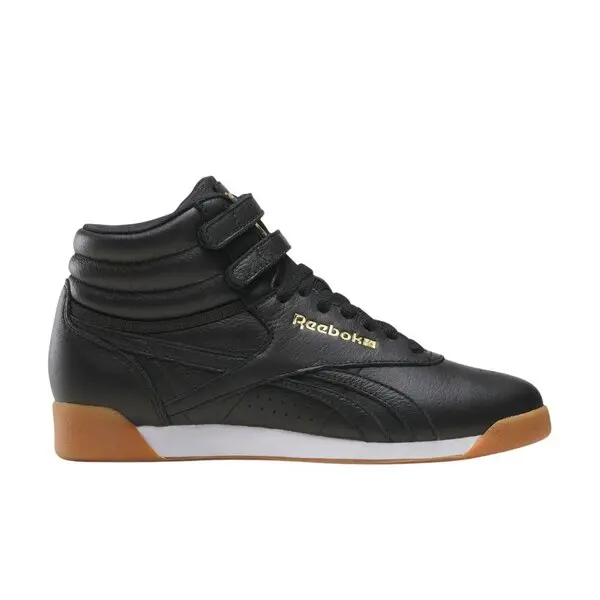REEBOK Wmns Freestyle Hi Gold - Black
