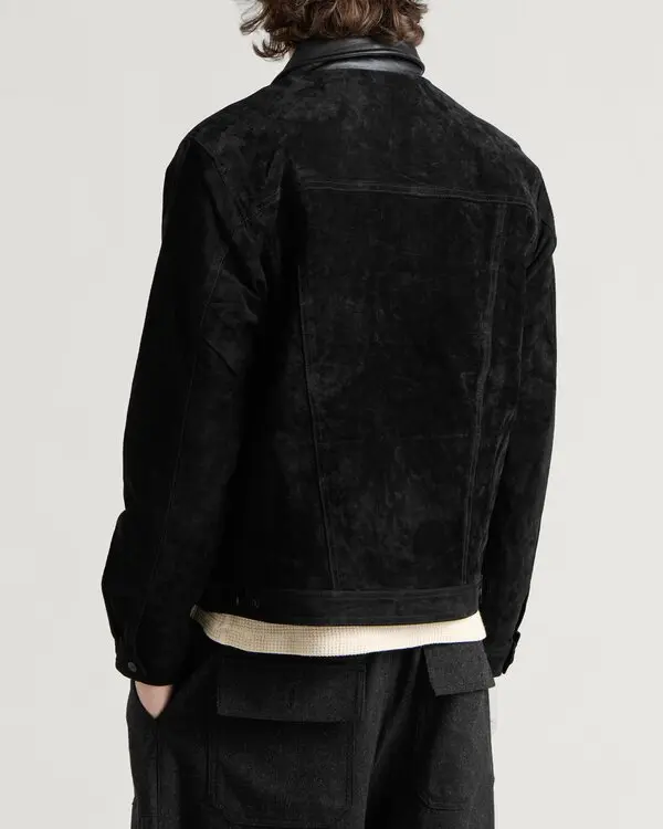 FRIZMWORKS Suede Storm Trucker Jacket Exclusive