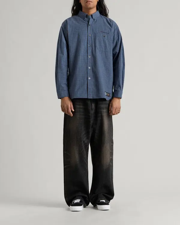 NEIGHBORHOOD Plaid Pattern Shirt