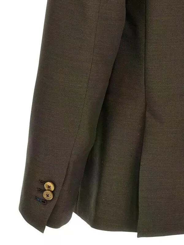 MAURIZIO MIRI Double-breasted Wool Blazer