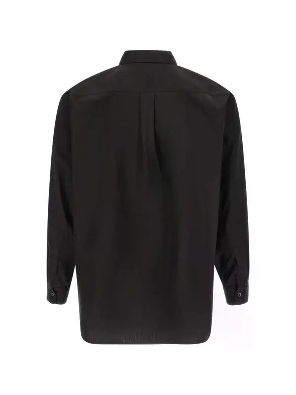 Comme Des Garçons Cut-out Cotton Shirt