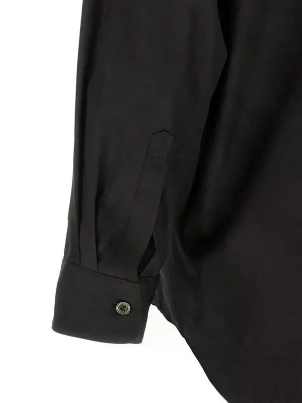 Comme Des Garçons Cut-out Cotton Shirt