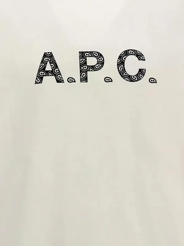 A.p.c. Paisley-logo Sweatshirt