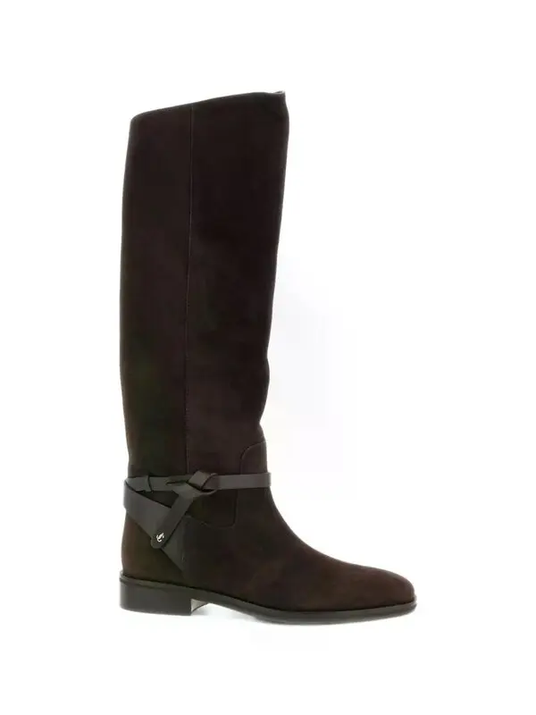 JIMMY CHOO Lawton Over-the-knee Boots - Brown