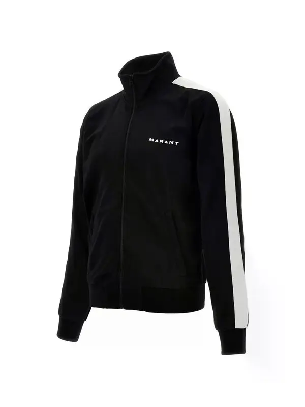 MARANT Logo-print Side-stripe Jacket