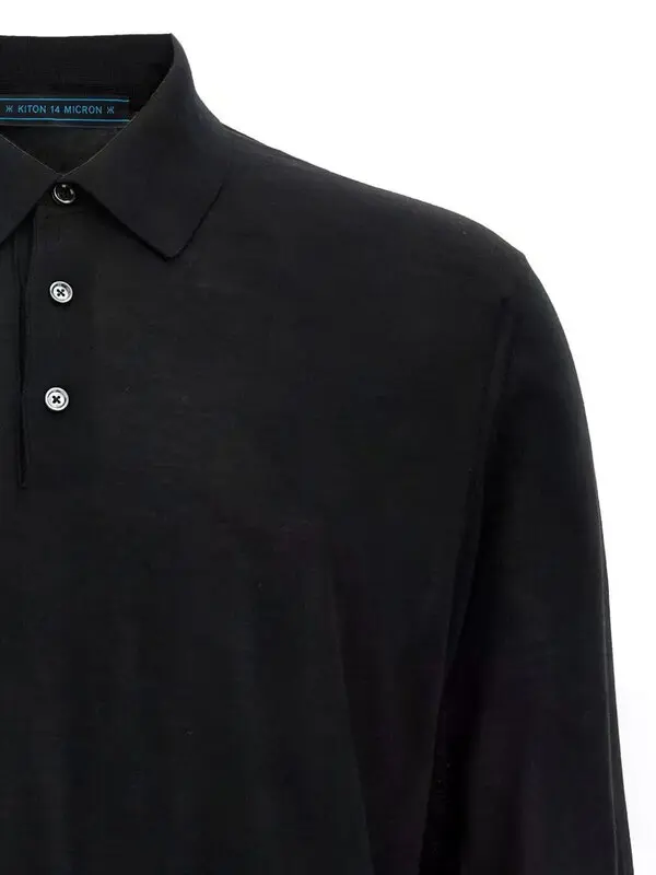 Kiton Long-sleeve Polo Shirt