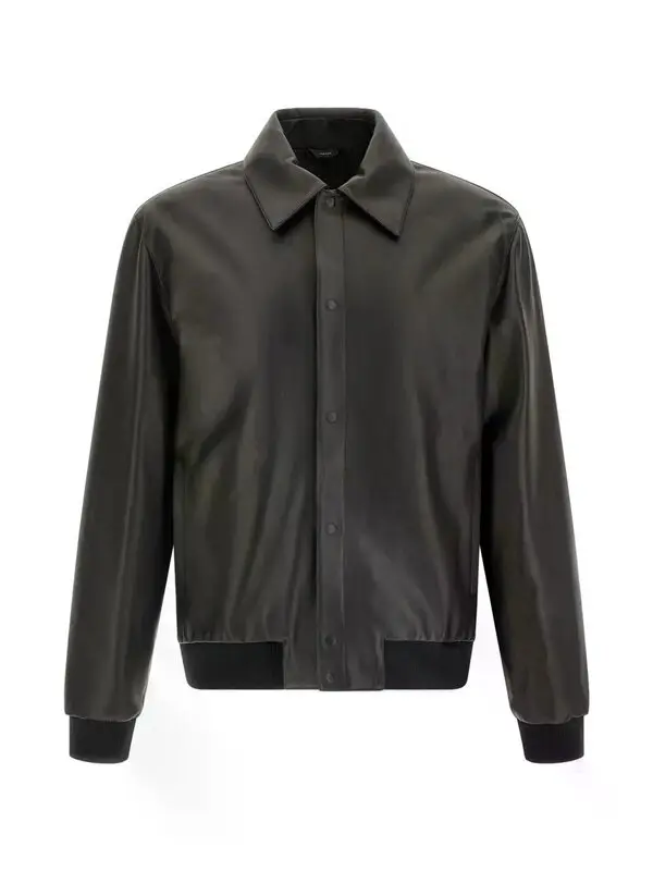 Fendi Leather Blouson Jacket
