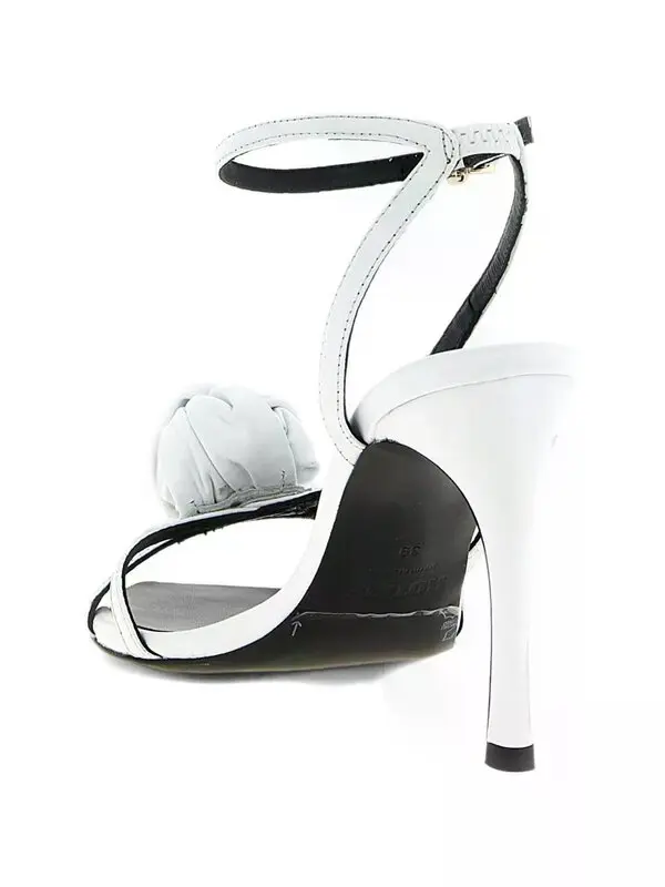 ROTATE BY BIRGER CHRISTENSEN Floral-applique Strappy Sandals