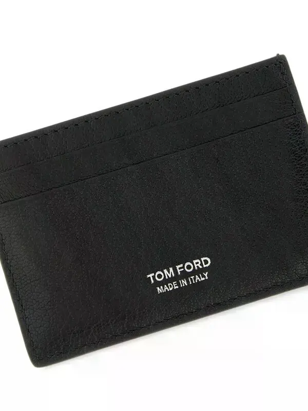 TOM FORD Goatskin Cardholder - Black