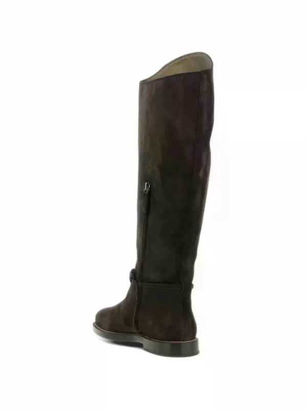 Brunello Cucinelli Suede Over-the-knee Boots