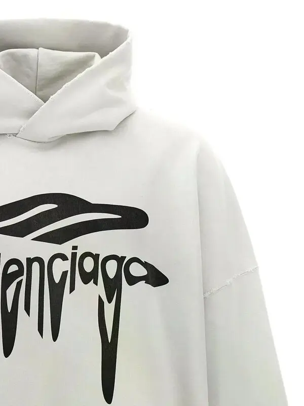 Balenciaga Logo-print Hoodie
