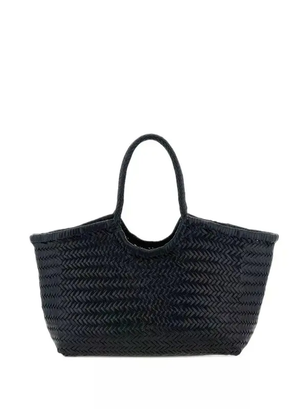 Dragon Diffusion Woven Leather Tote Bag
