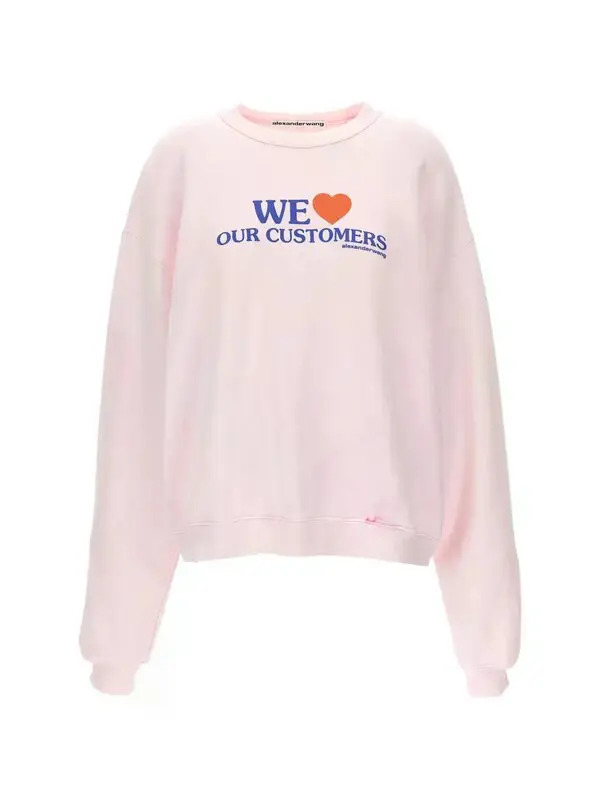 Alexander Wang Logo-print Sweatshirt