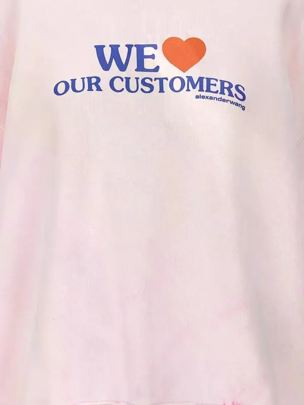 Alexander Wang Logo-print Sweatshirt