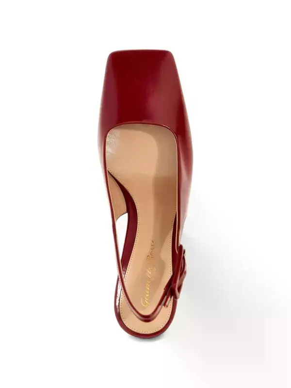 GIANVITO ROSSI Buckle-fastening Leather Pumps