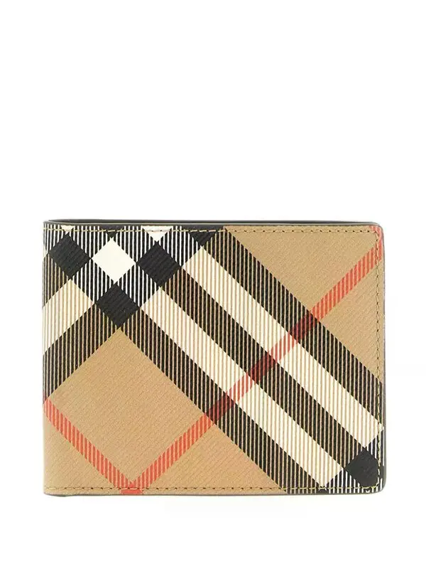 Burberry Check Bifold Wallet