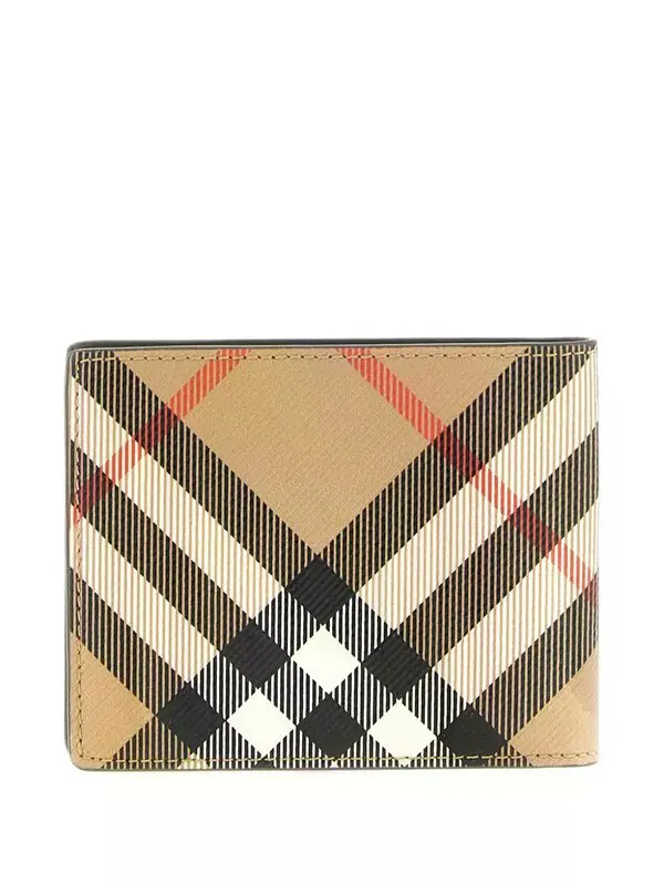 Burberry Check Bifold Wallet