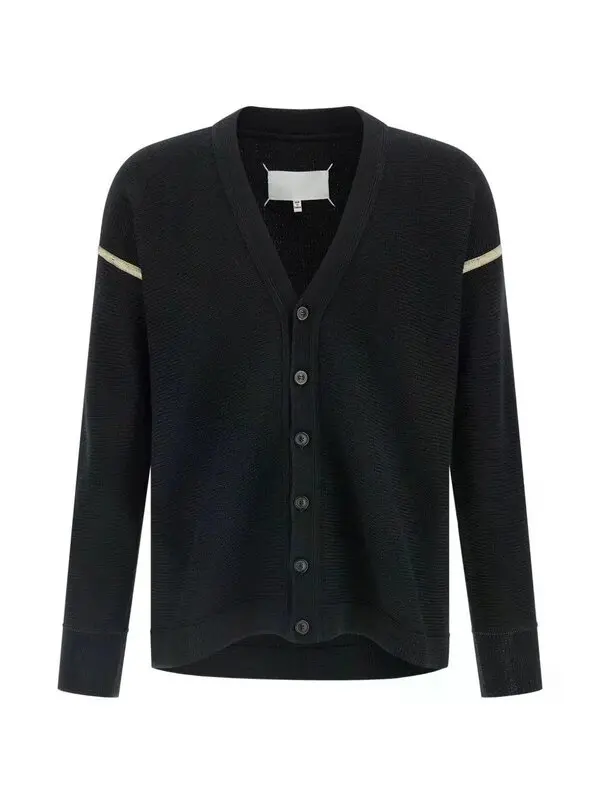 MAISON MARGIELA Patch-detail Knitted Cardigan