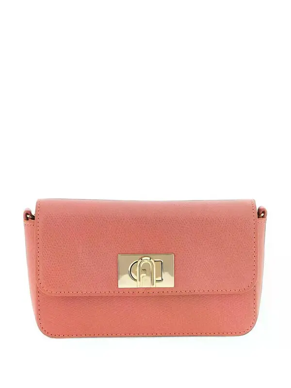 Furla Grained Leather Crossbody Bag