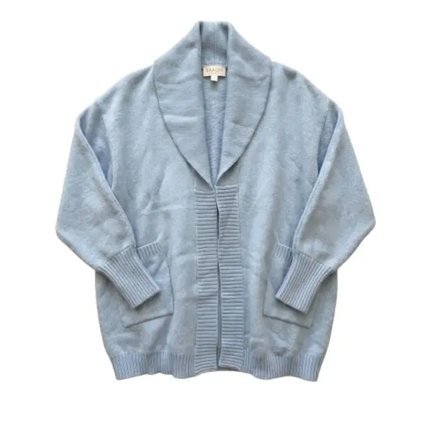 Saachi Open Front Oversized Light Cardigan Sweater