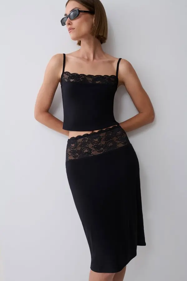 Meshki Elia Smooth Modal Top