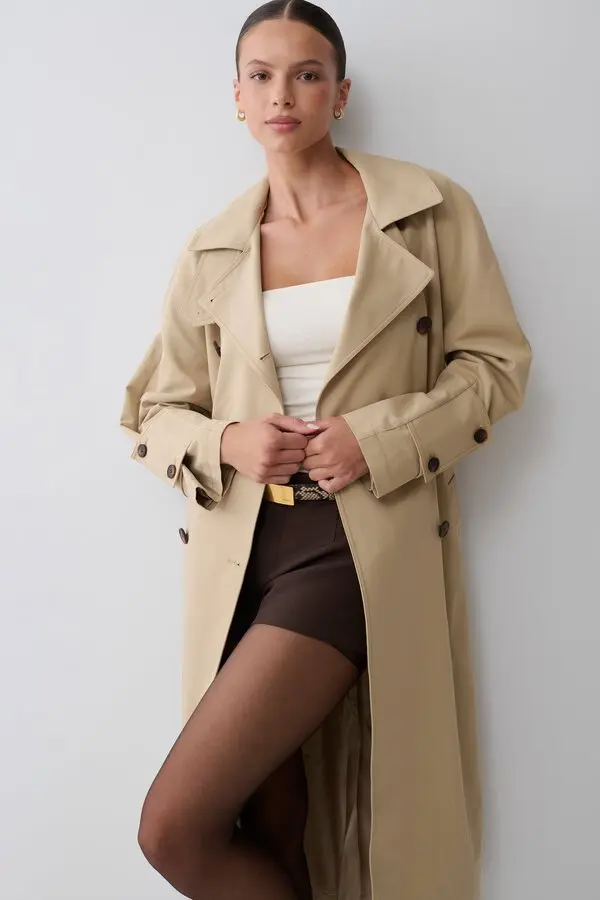 Meshki Dillon Oversized Trench Coat