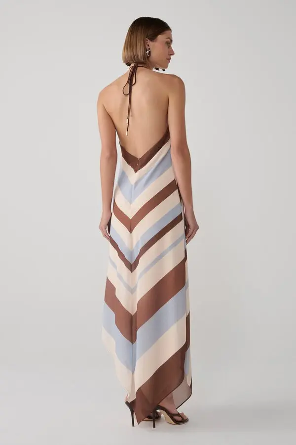 Meshki Hope Halter Midi Dress