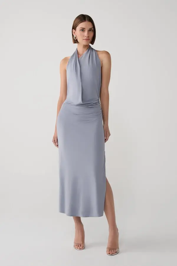 Meshki Moana Modal Halter Midi Dress