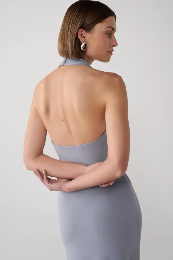 Meshki Moana Modal Halter Midi Dress