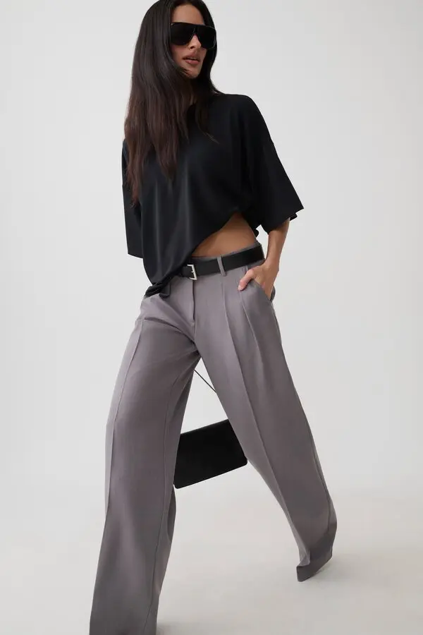 Meshki Seraphina Oversized Tee - Black