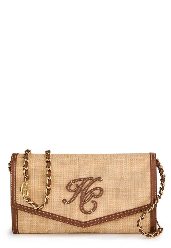 Holland Cooper Amalfi Clutch Bag Natural - Tan