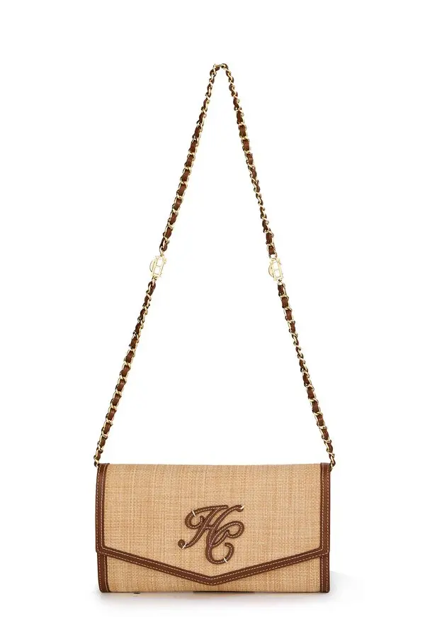 Holland Cooper Amalfi Clutch Bag Natural