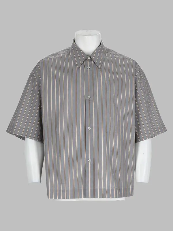 Studio Nicholson Camicia Boxy In Cotone