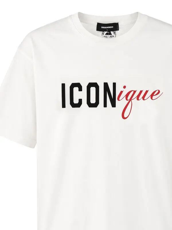 Dsquared2 T-shirt "iconique" In Cotone