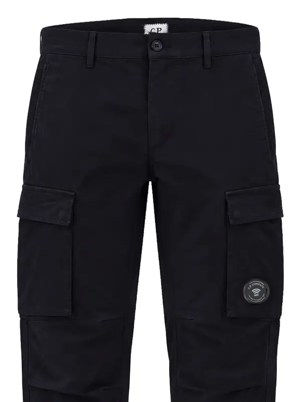 C.P. COMPANY C. P. Company Pantalone Cargo In Raso Di Cotone Stretch