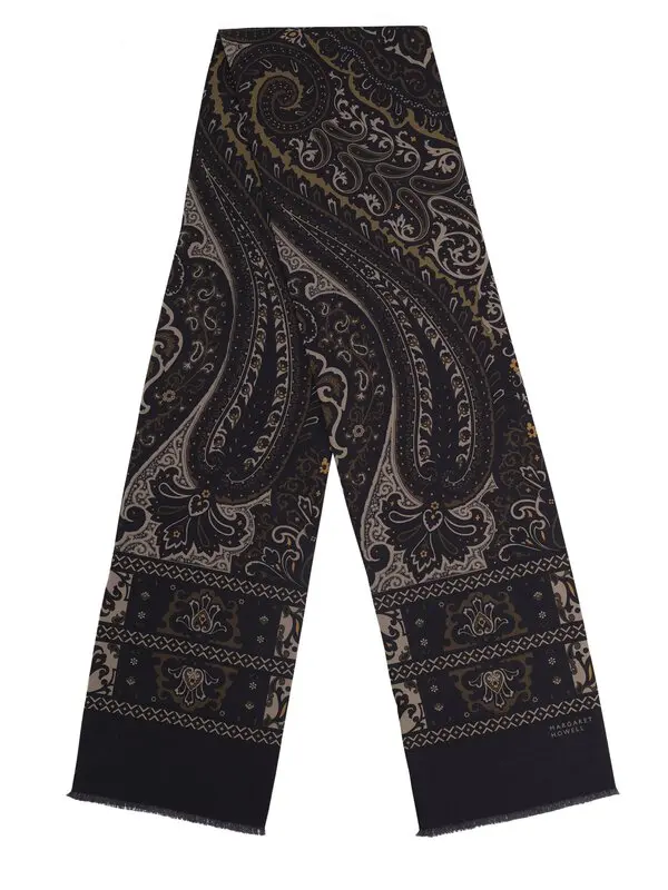 MARGARET HOWELL Sciarpa Con Motivo Paisley