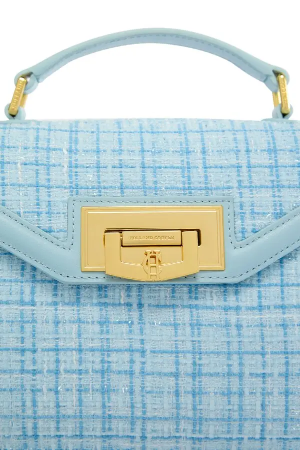 Holland Cooper Mini Cheltenham Bag Ice Boucle