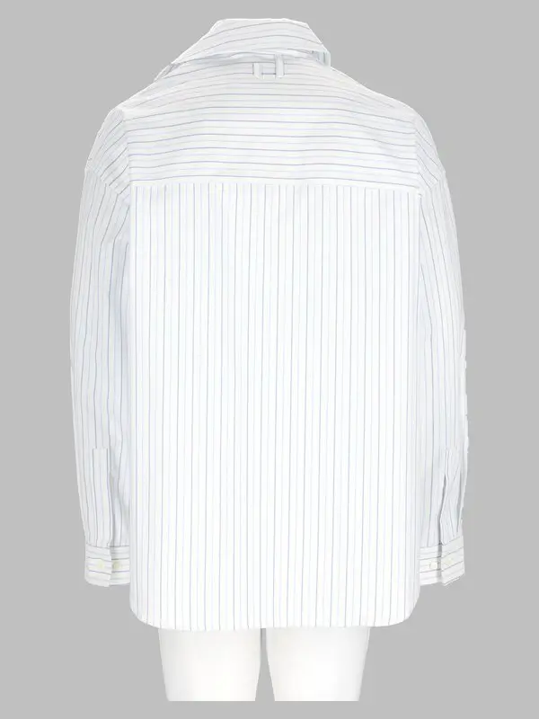 Jacquemus Camicia "cuadro" A Righe