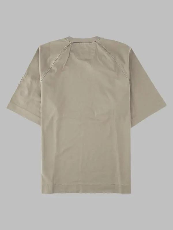 C.P. COMPANY C. P. Company T-shirt Con Patch Logo - Grey