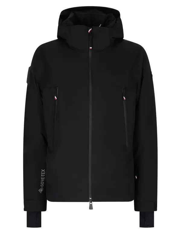 Moncler Giacca Da Sci "balmhorn" In Gore-tex - Black