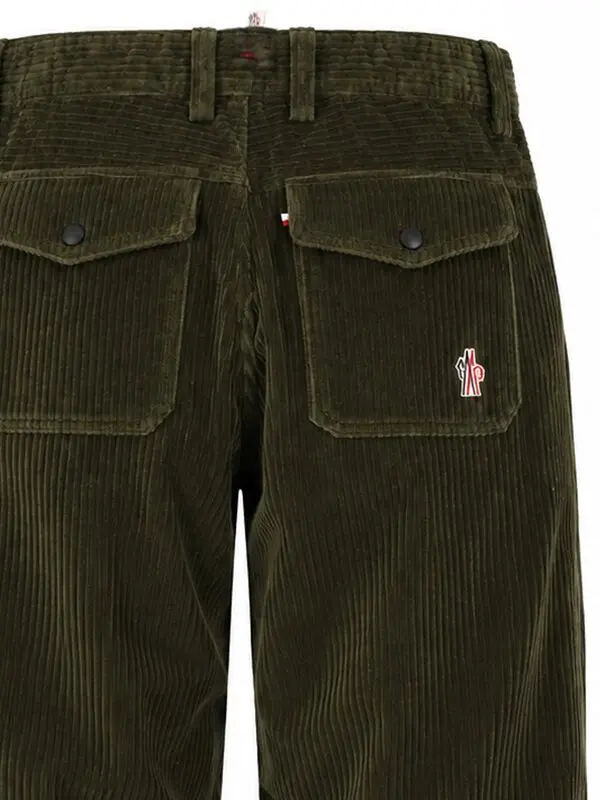 Moncler Pantalone In Velluto A Costine