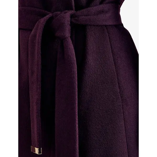 PHASE EIGHT Nicci Belted-waist Wool-blend Coat