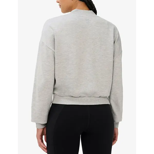 Sweaty Betty After Class Zip-through Cotton-jersey Jacket
